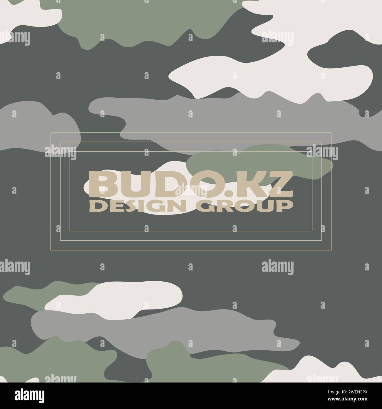 Cool creative Military and hunting camouflage seamless pattern Stock ...