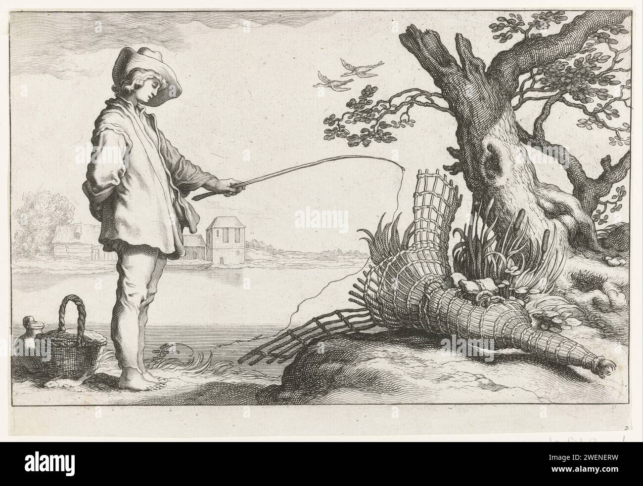 De Jonge Visser, Cornelis Bloemaert (II), After Abraham Bloemaert, 1650 ...