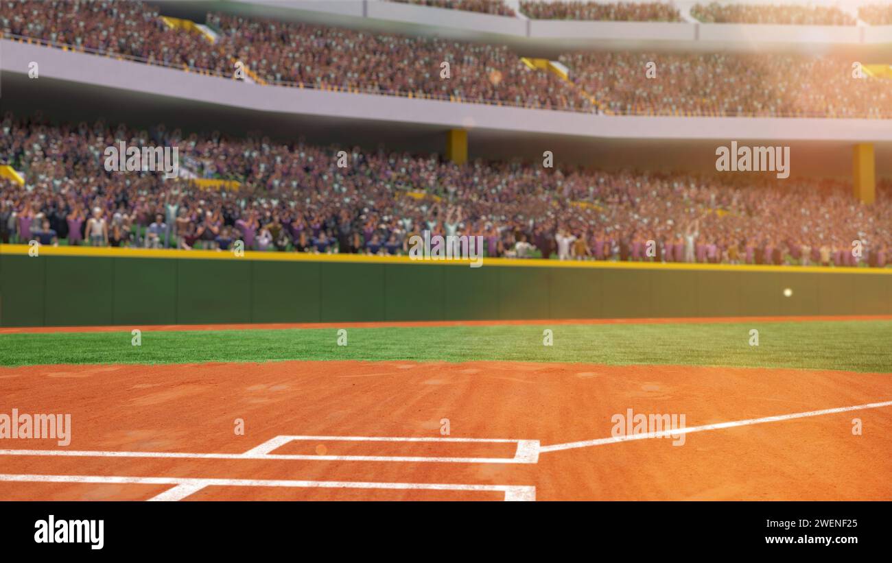 Stadium filled with spectators hi-res stock photography and images - Alamy