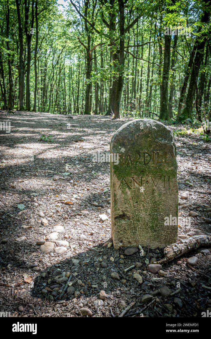 Stone railway marker hi-res stock photography and images - Alamy