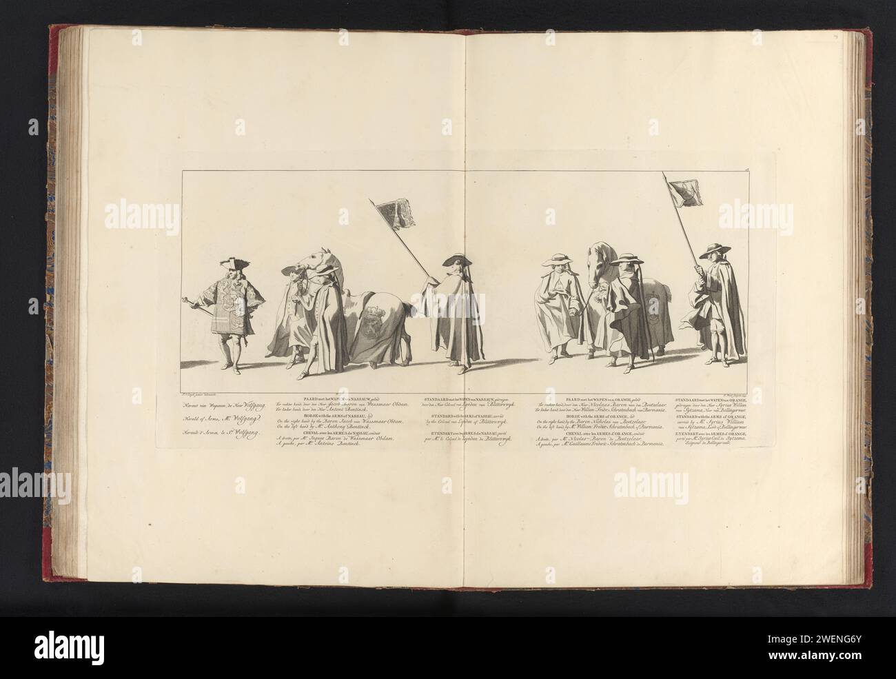 Corpse of Willem IV, 1752, plate 18, Jan Punt, after Pieter Jan van ...