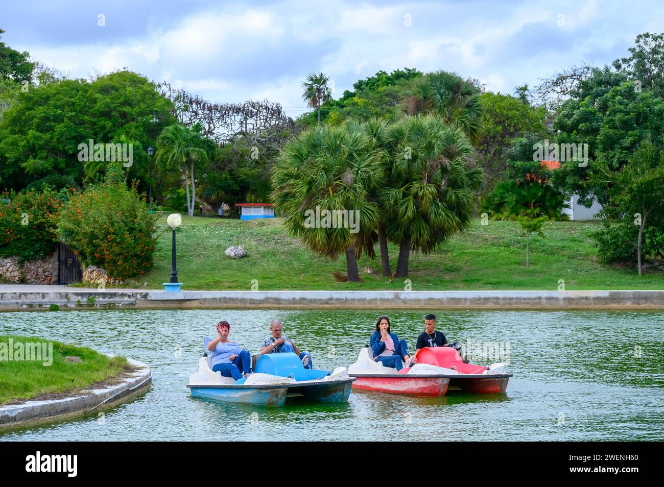 parque josone, varadero, cuba Stock Photo - Alamy