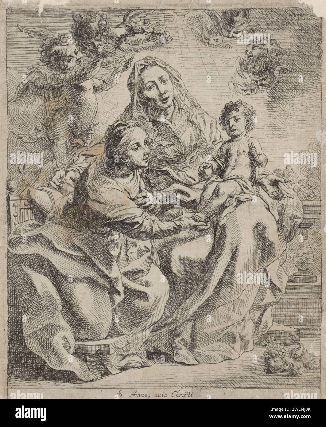 Mary sitting at the feet of jesus hi-res stock photography and images ...