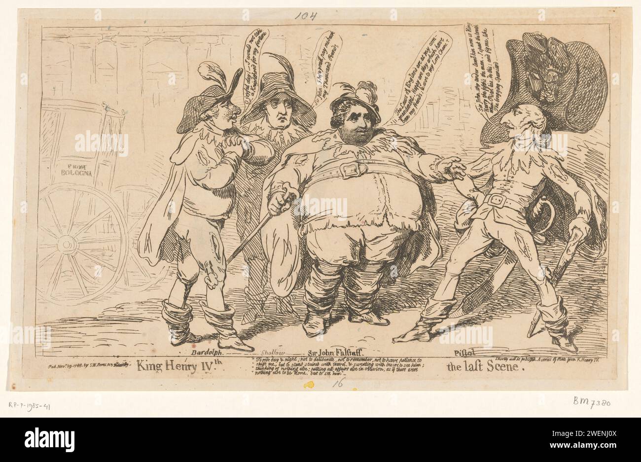 Cartoon on Charles Fox, 1788, 1788 print Cartoon on Charles Fox, 1788 ...