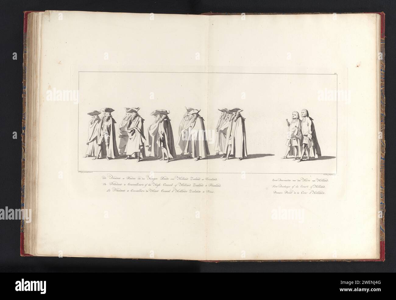 Corpse of Willem IV, 1752, plate 34, Jan Punt, after Pieter Jan van ...