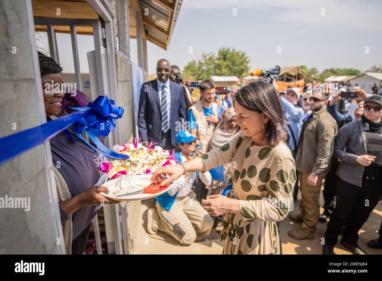 Juba, South Sudan. 26th Jan, 2024. Annalena Baerbock (Bündnis90/Die ...