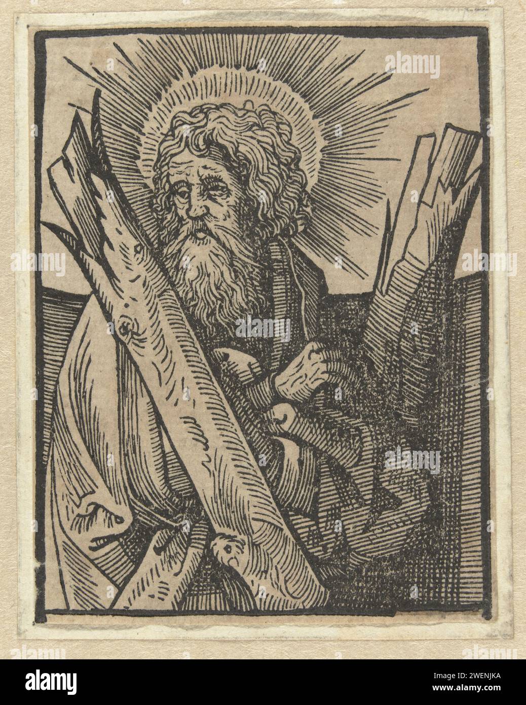 The Apostle Andreas, Anonymous, After Jacob Cornelisz van Oostsanen ...