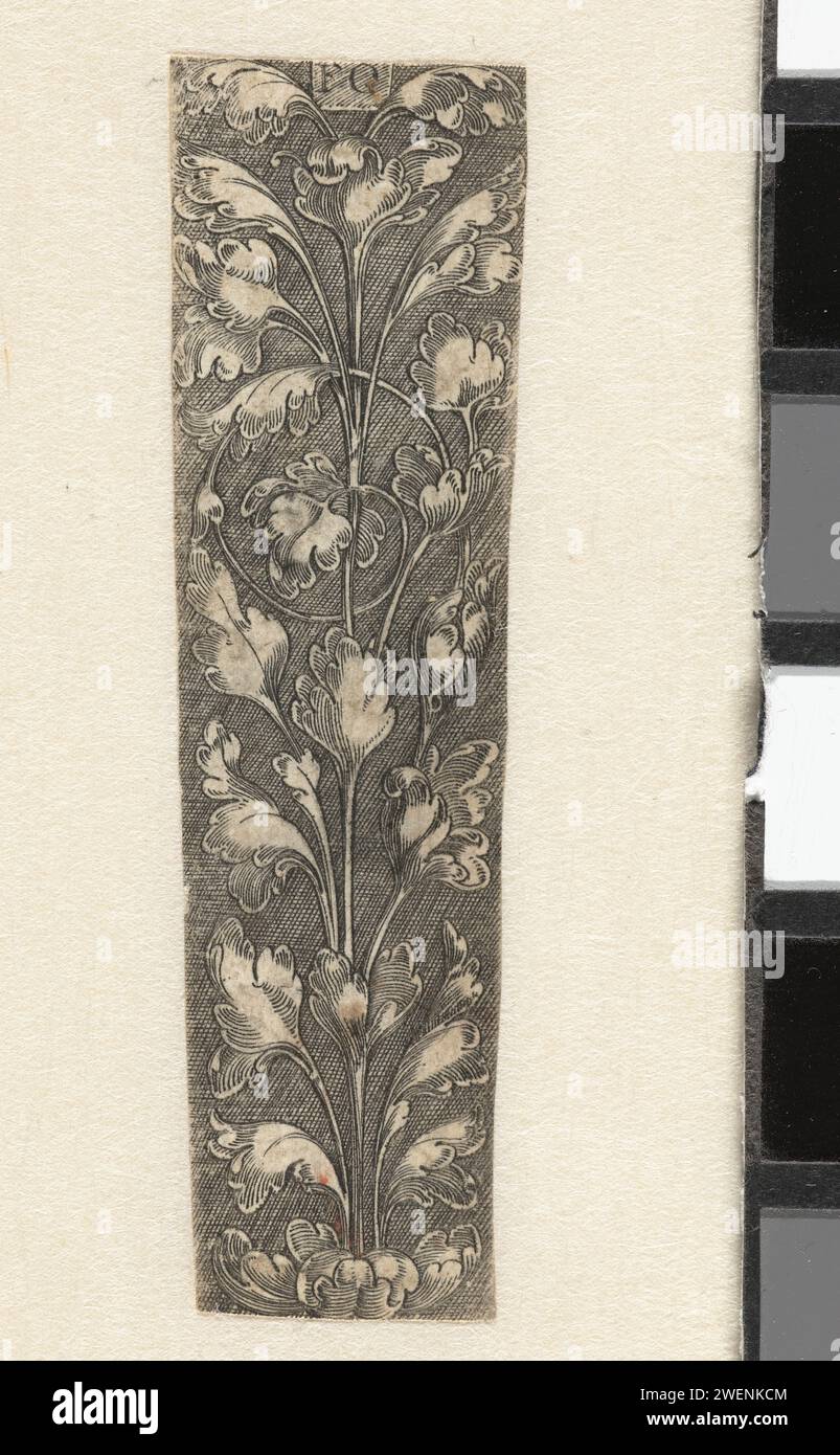Fragment of an ornament, monogrammist FG, 1530 - 1540 print Lower part ...