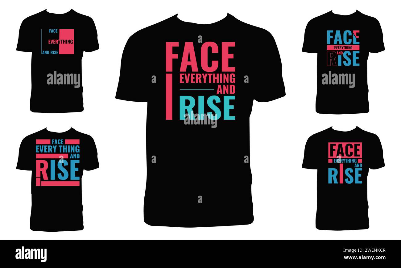 Face everything and Stock Vector Images - Alamy