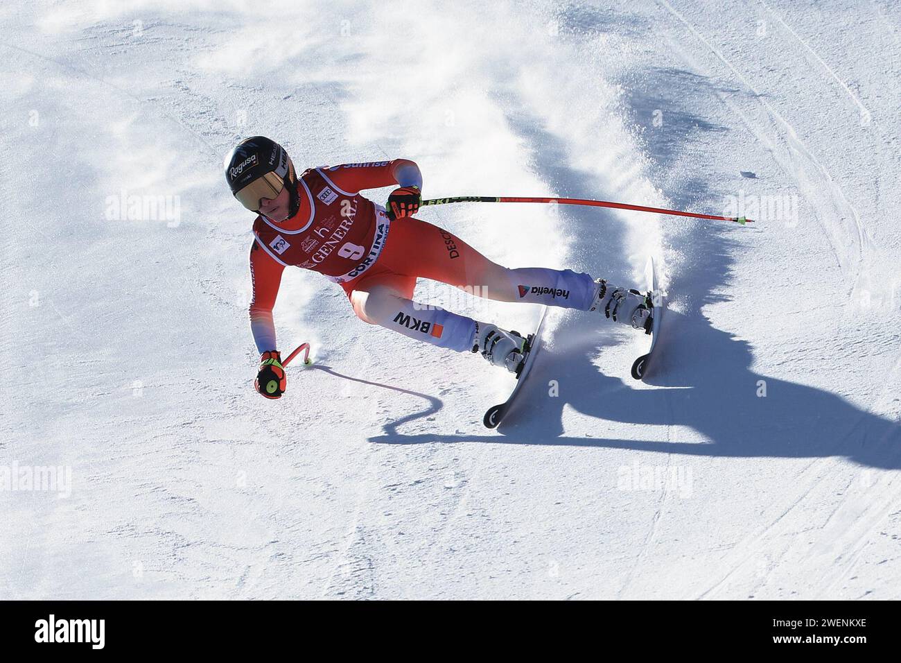 ALPINE SKIING - FIS WC 2023-2024Women's World Cup DH Cortina D'Ampezzo ...