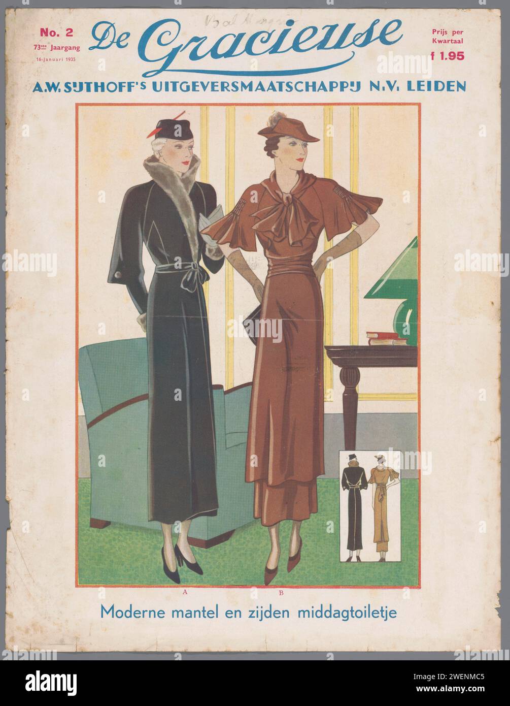Women's fashion 1935 hi-res stock photography and images - Alamy