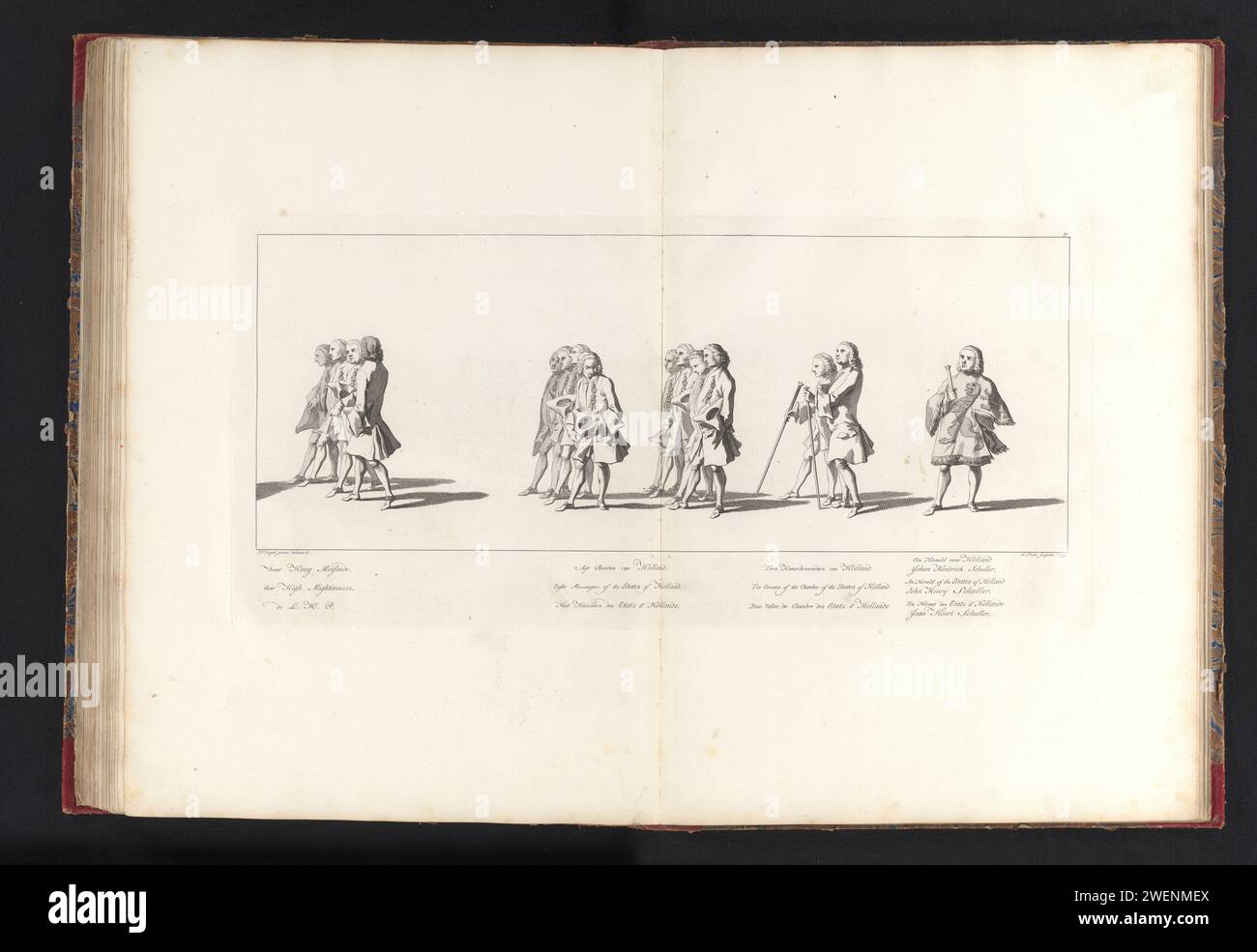 Corpse of Willem IV, 1752, plate 31, Jan Punt, after Pieter Jan van ...