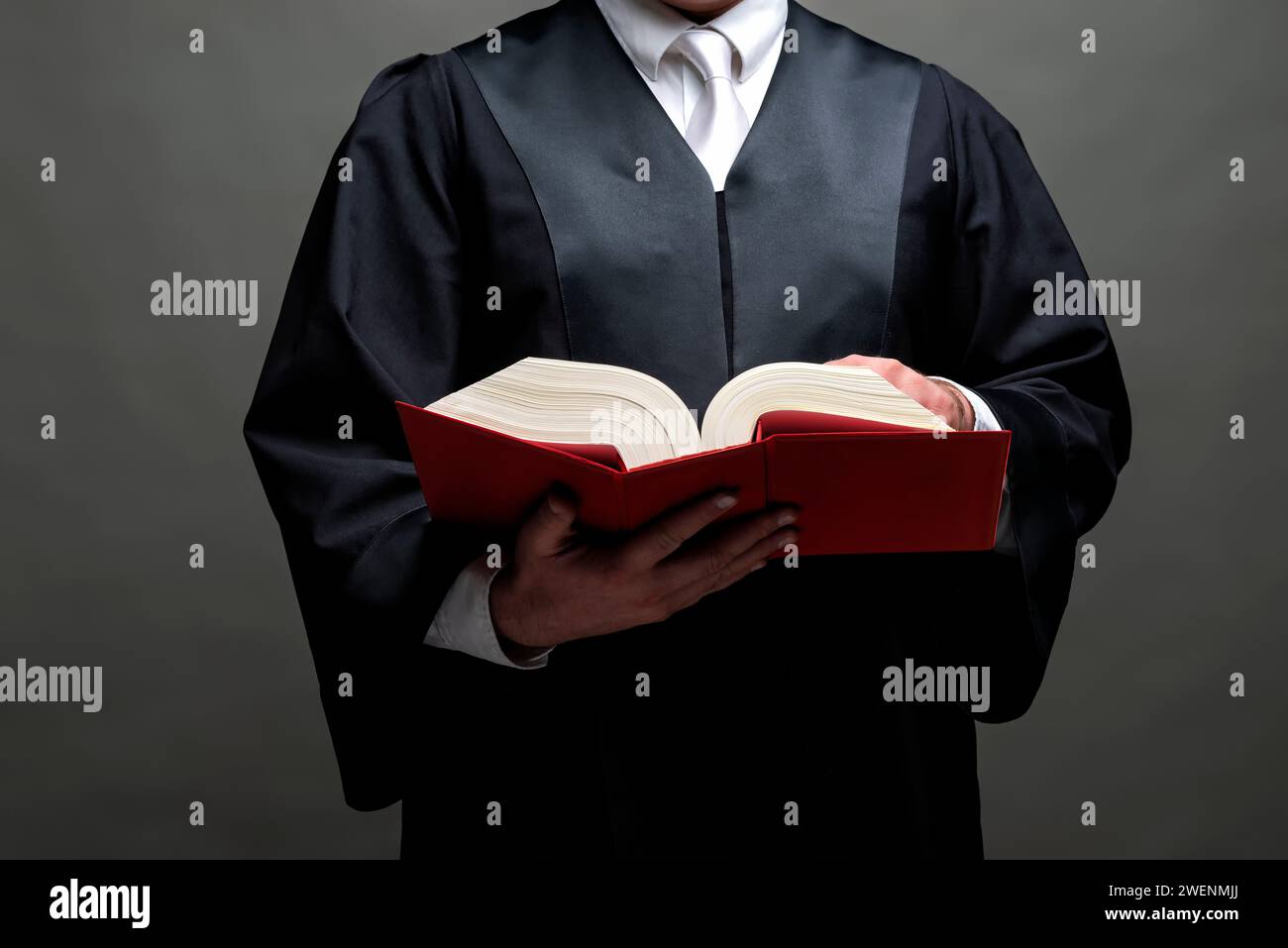 Lawyers robe hi-res stock photography and images - Alamy