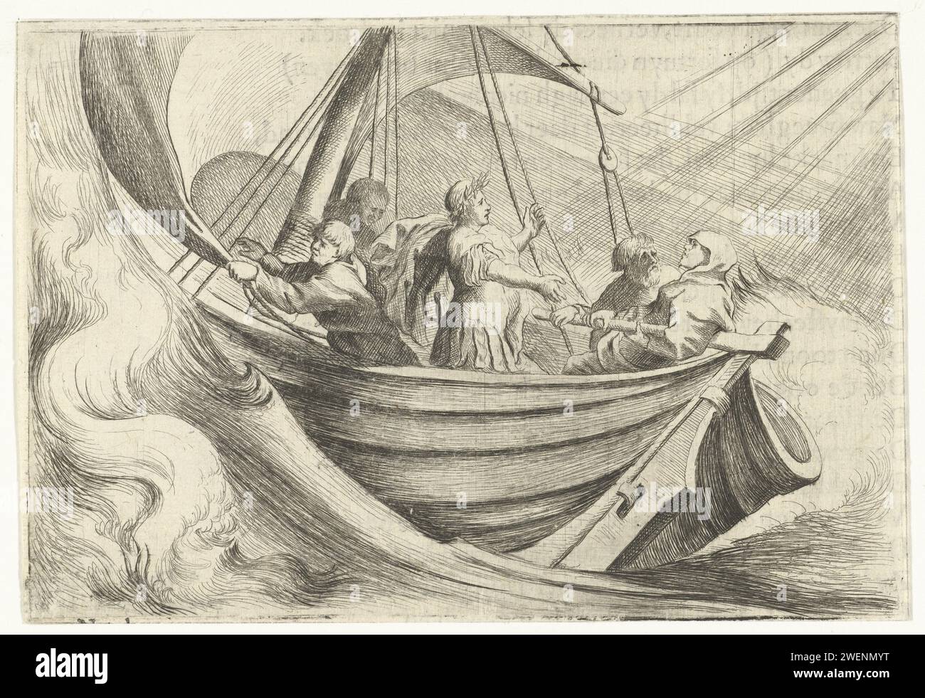 The Night Tour of Caesar, Willem Basse, 1632 - 1634 print The night ...