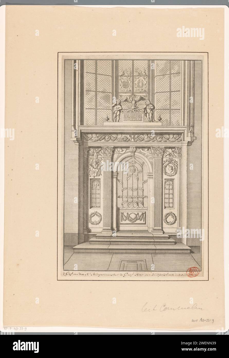 Burial chapel of the De Graeff -Hooft family in the Oude Kerk in ...