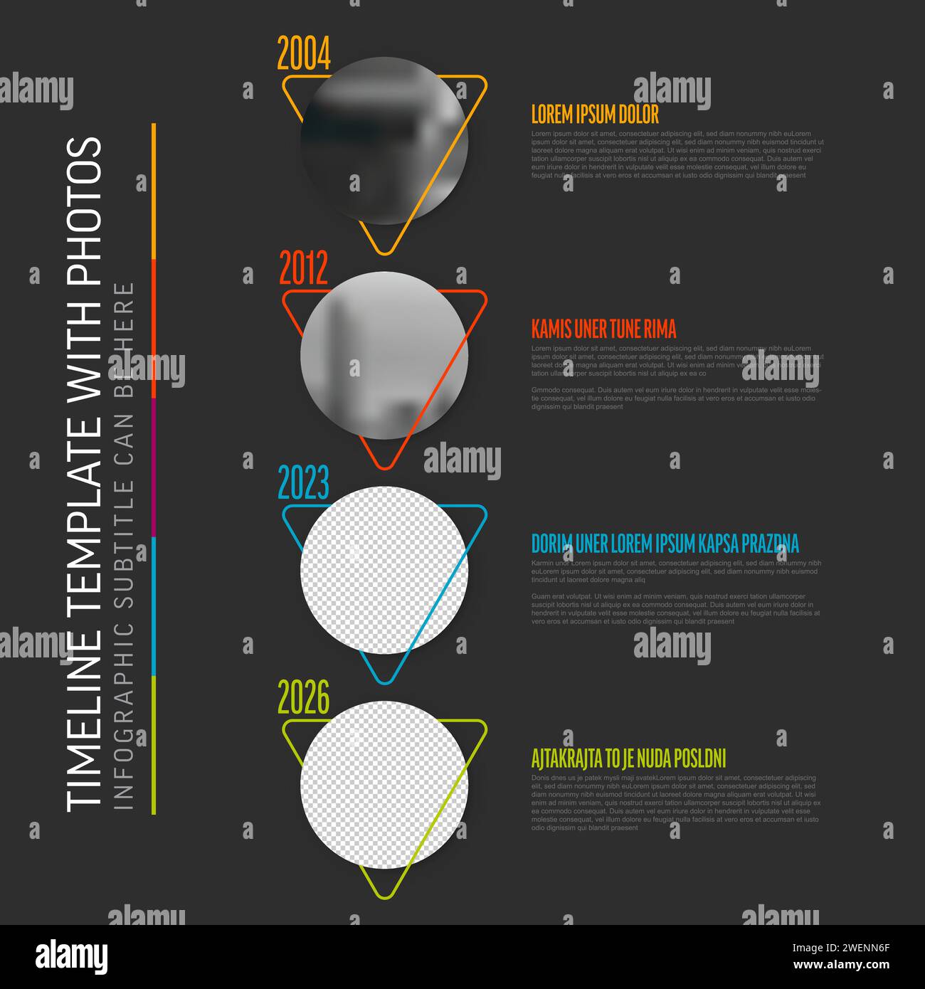 History timeline years hi-res stock photography and images - Alamy