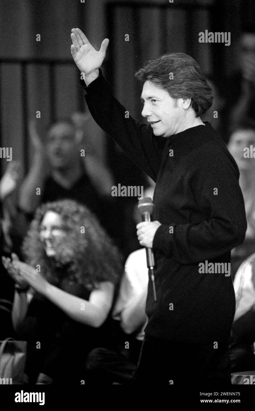 Milan Italy 1999-04-01: Nino D’Angelo, Italian singer, during the ...
