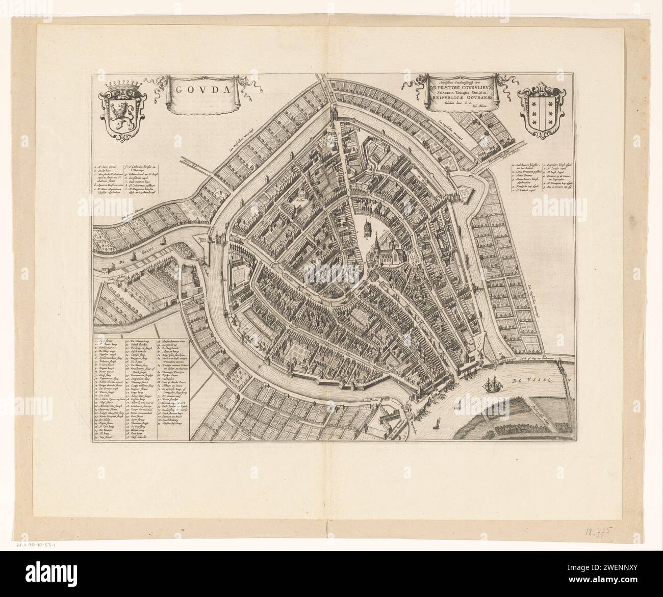 Map of gouda hi-res stock photography and images - Alamy