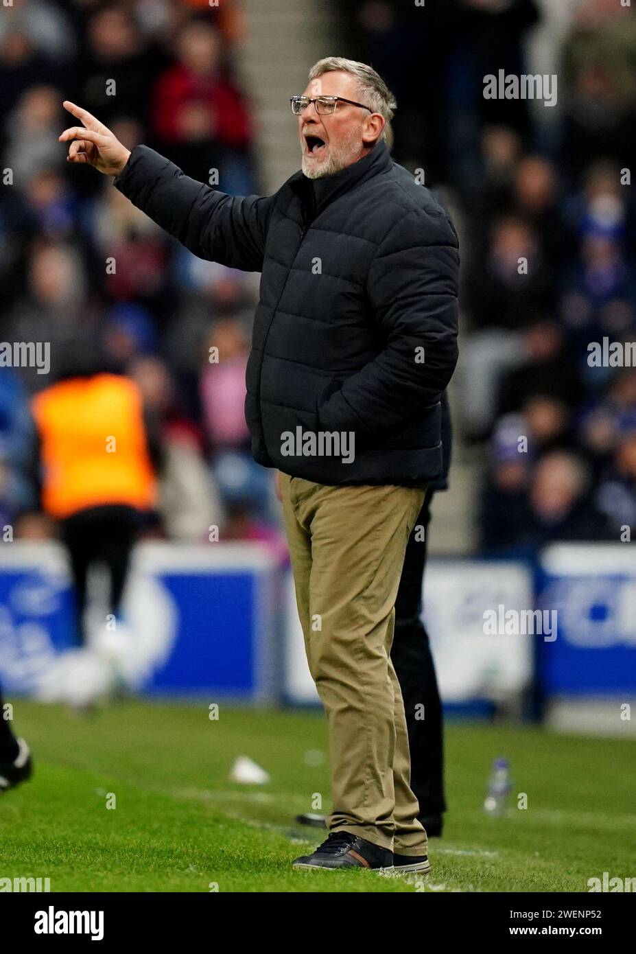 File photo dated 20-12-2023 of St Johnstone manager Craig Levein, who ...