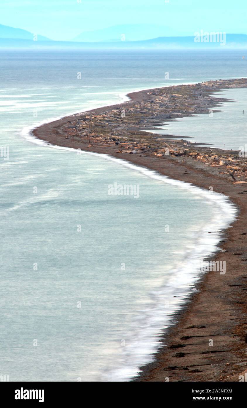 Dungeness Spit, Dungeness National Wildlife Refuge, Washington Stock ...