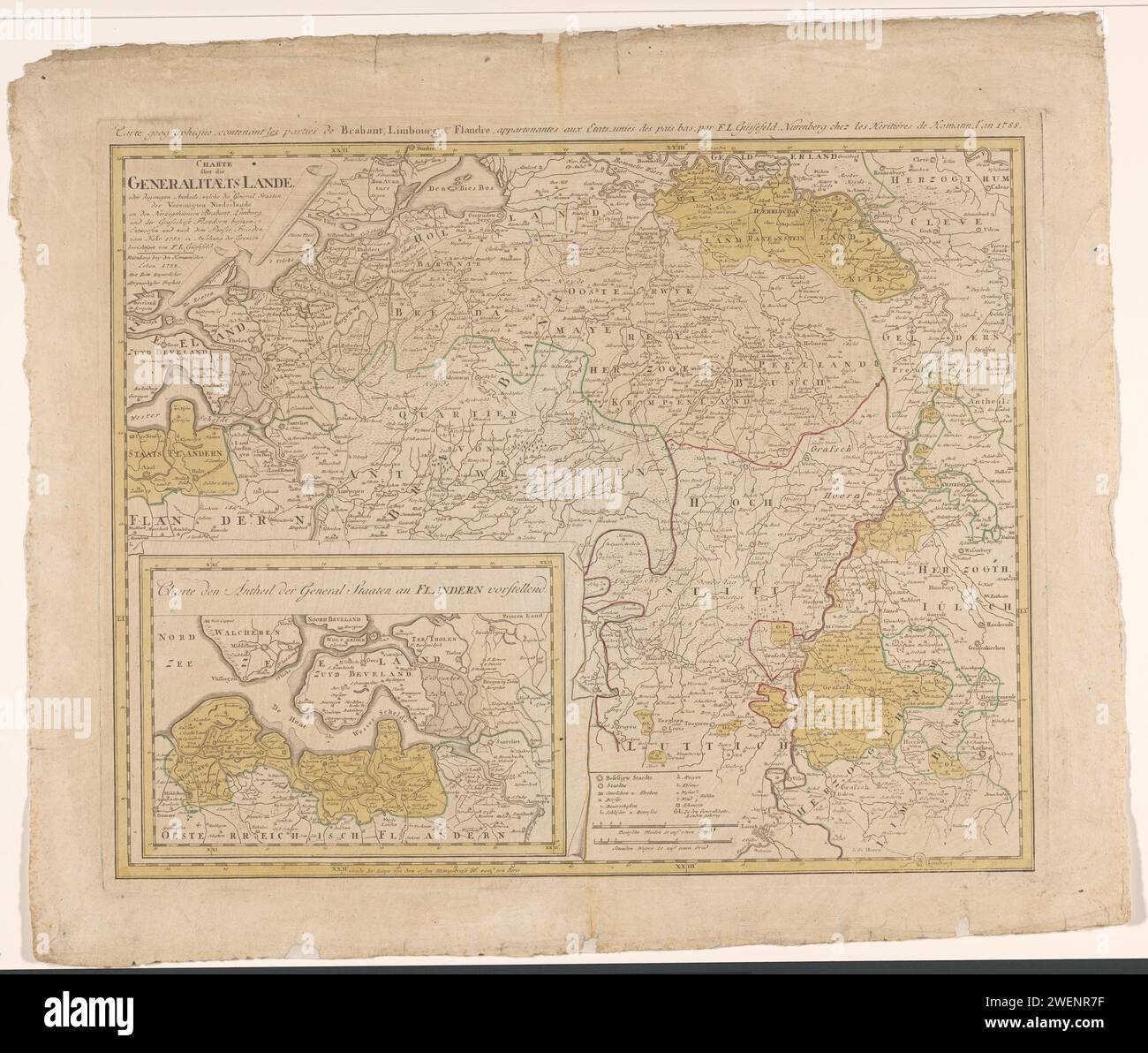 Map of Brabant, Limburg and part of Zeeland and Flanders, Anonymous ...