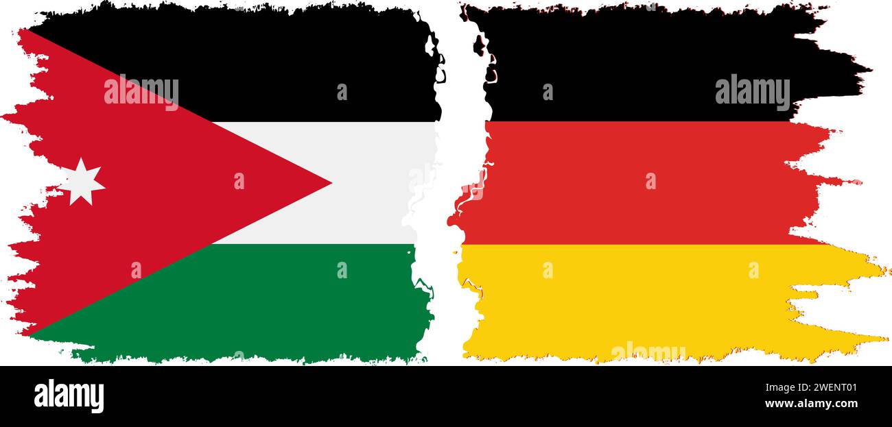 Jordan germany flag Stock Vector Images - Alamy