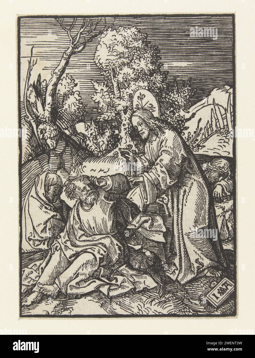 Christ and the apostles prints hi-res stock photography and images - Alamy