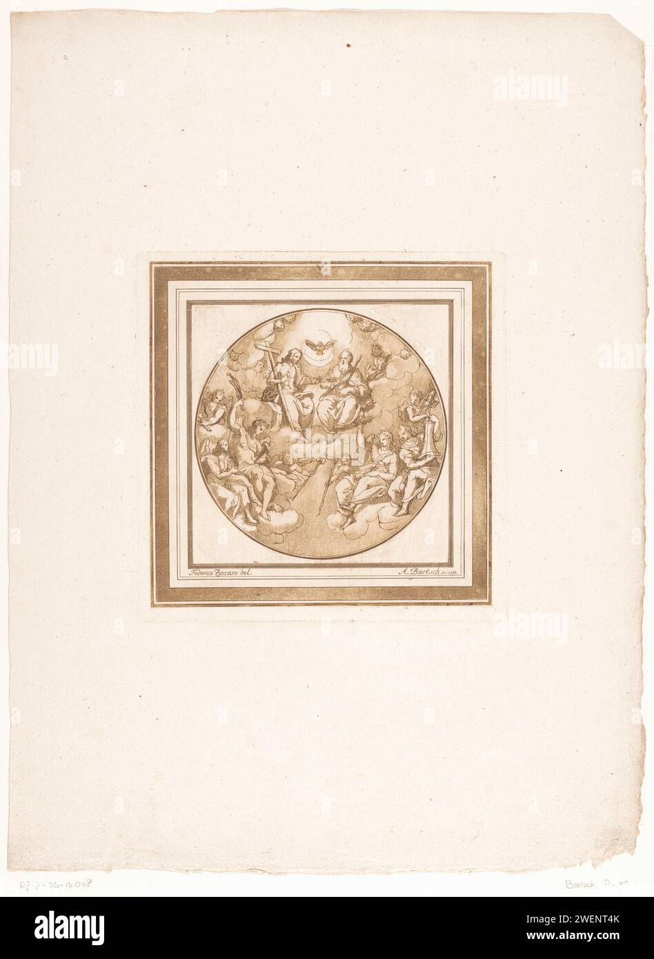 The holy ghost surrounded by angels hi-res stock photography and images ...