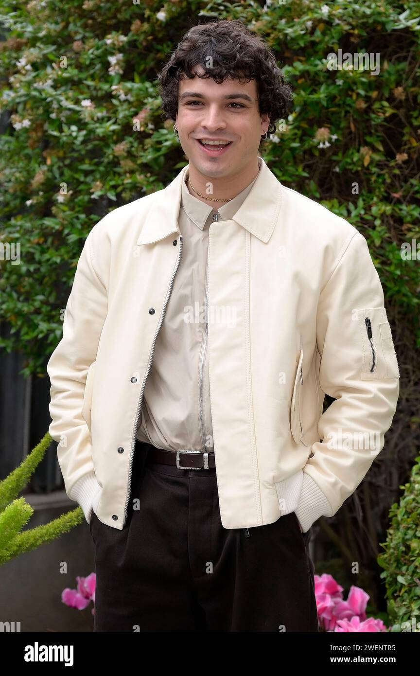 Leo Gassmann beim Photocall zum Rai TV-Film 'Califano' in der Rai ...