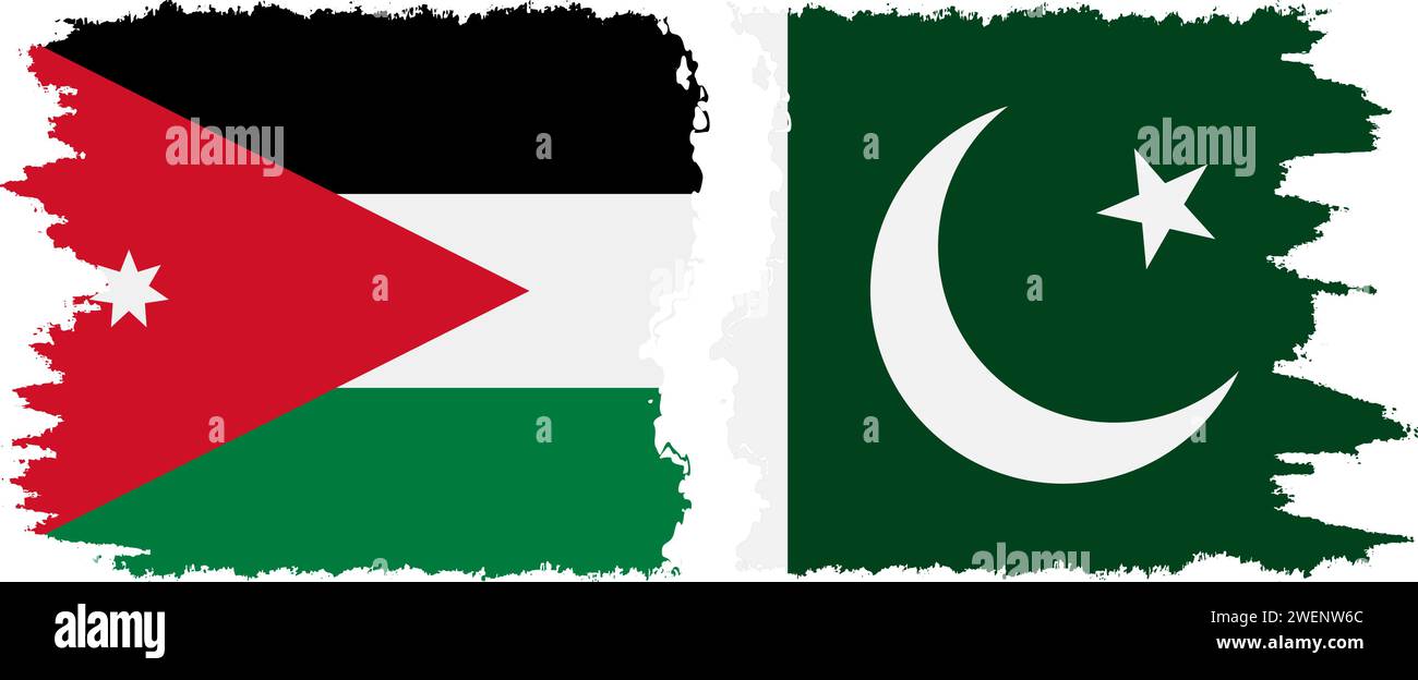 Pakistan jordan flag hi-res stock photography and images - Alamy