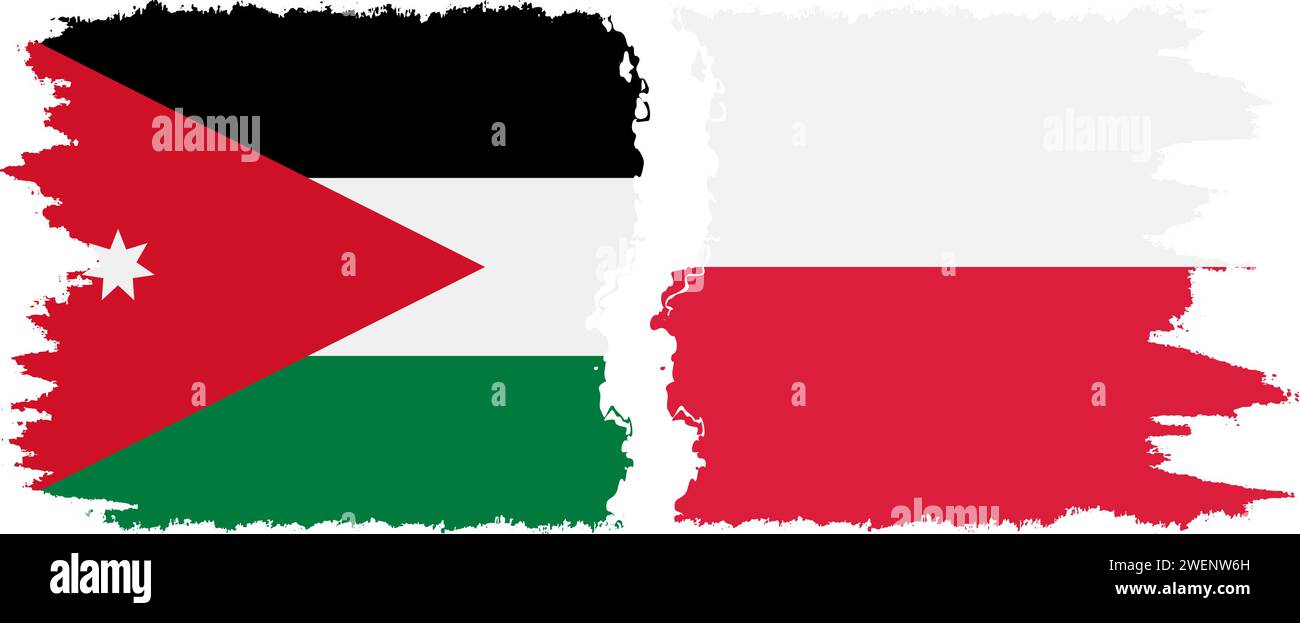 Jordan poland flag hi-res stock photography and images - Alamy