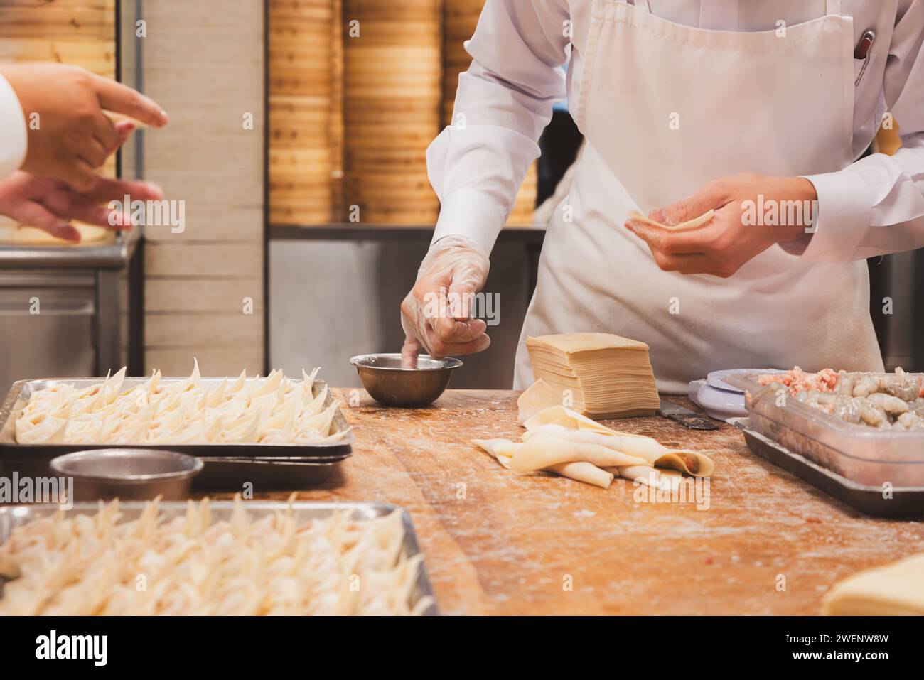 Staff assemble hi-res stock photography and images - Alamy