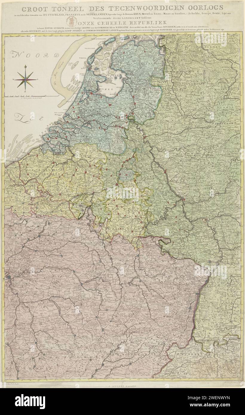 Map belgium 1793 hi-res stock photography and images - Alamy