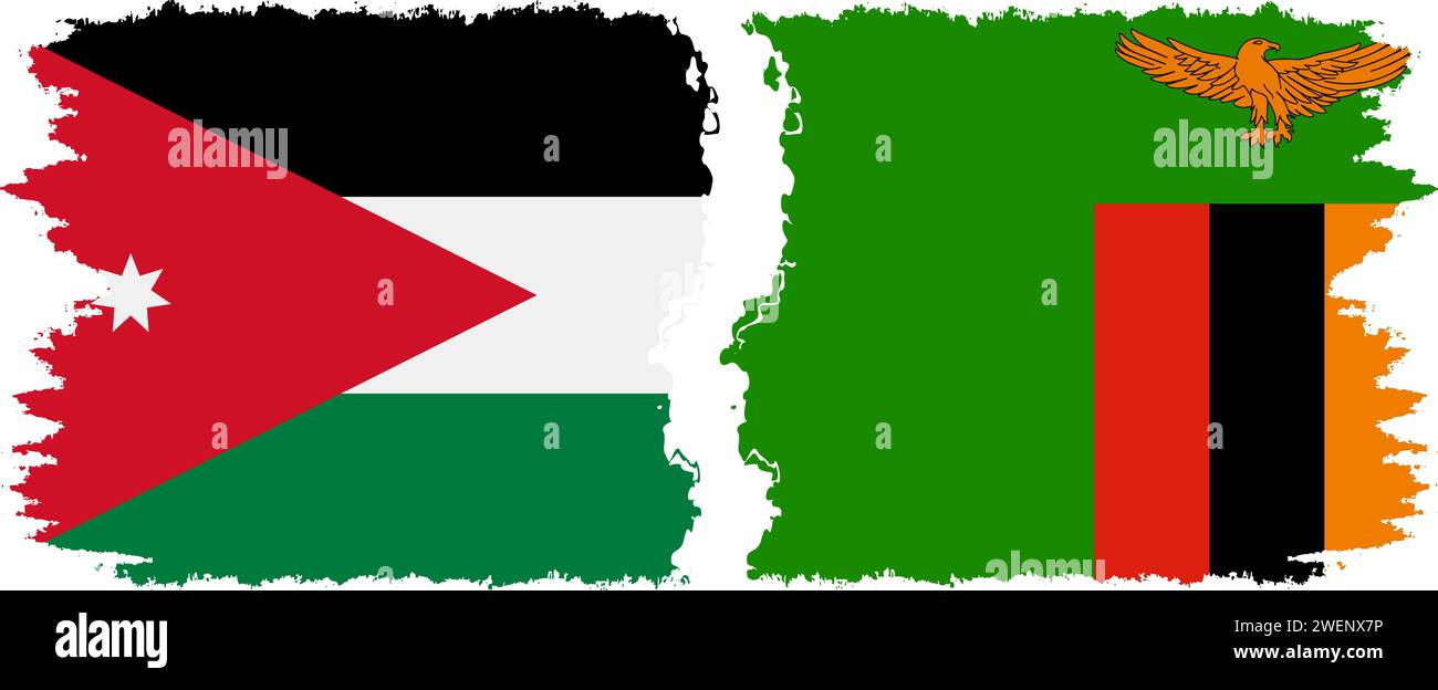 Jordan flag grunge texture Stock Vector Images - Alamy