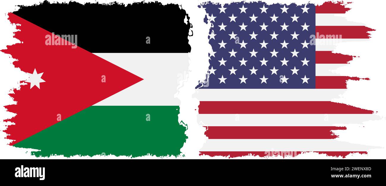Flags jordan united kingdom hi-res stock photography and images - Alamy
