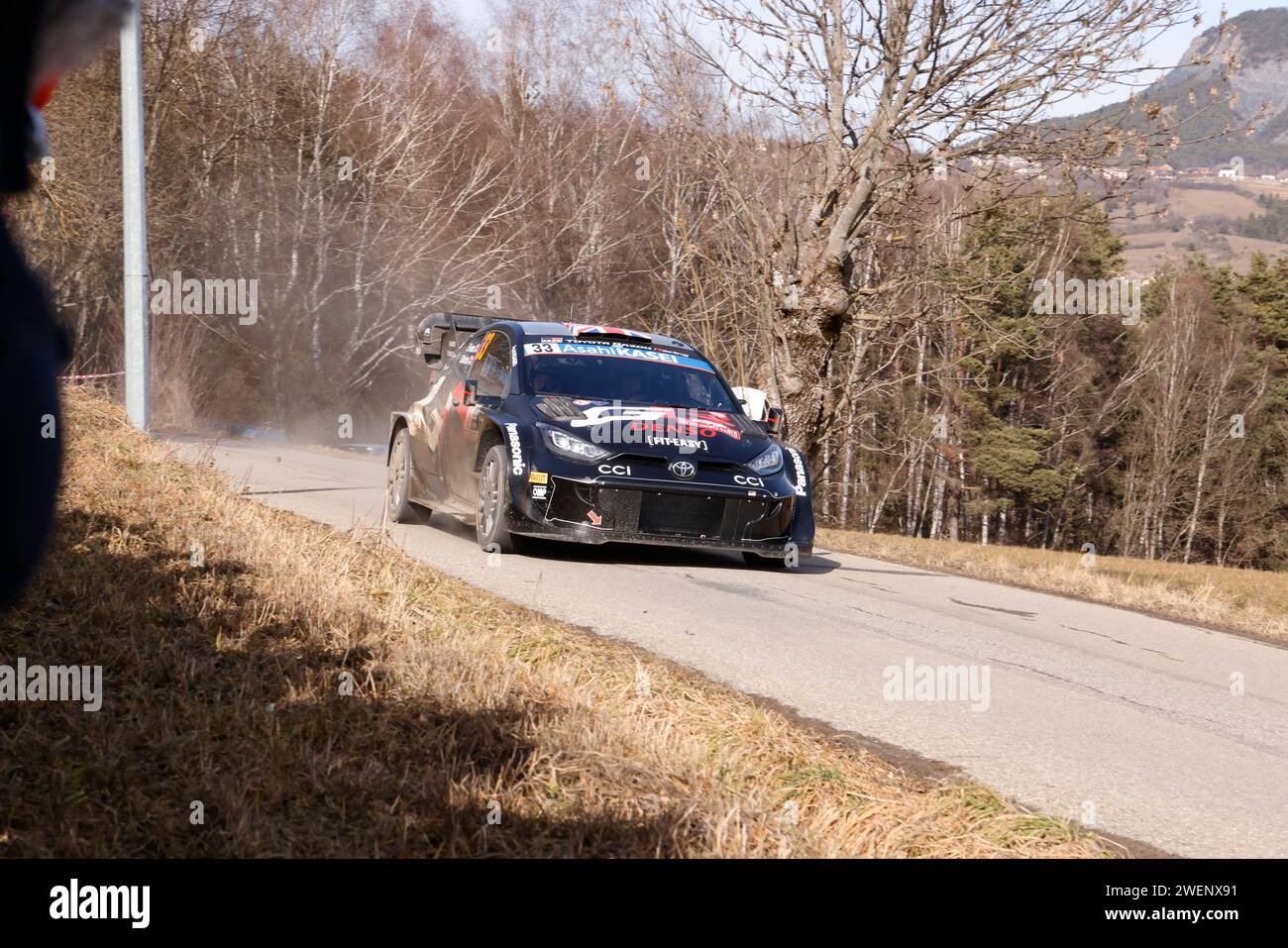 © PHOTOPQR/LA PROVENCE/Stephane DUCLET ; Sélonnet ; 26/01/2024 ; Rallye ...