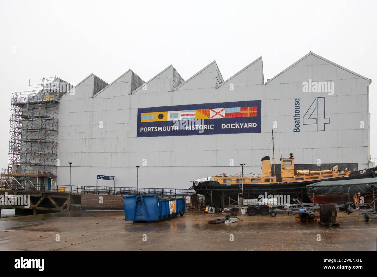 Boathouse 4, Portsmouth Historic Dockyard, Hampshire, UK, 2023 Stock ...