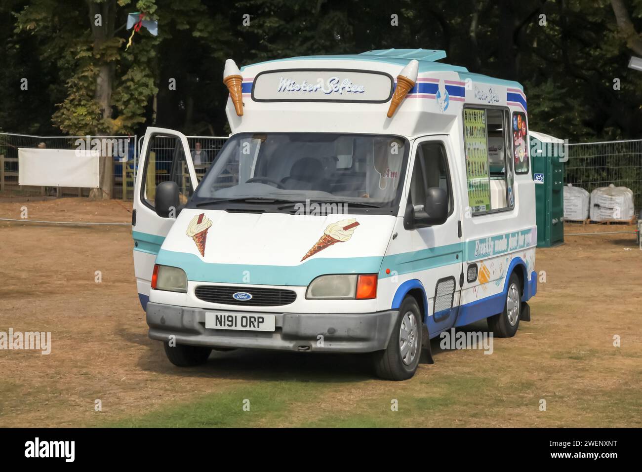 Mister Softee Ice cream van at event Stock Photo - Alamy
