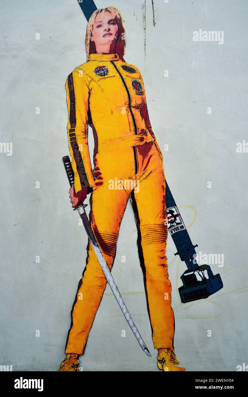 Fleximan murales hi-res stock photography and images - Alamy