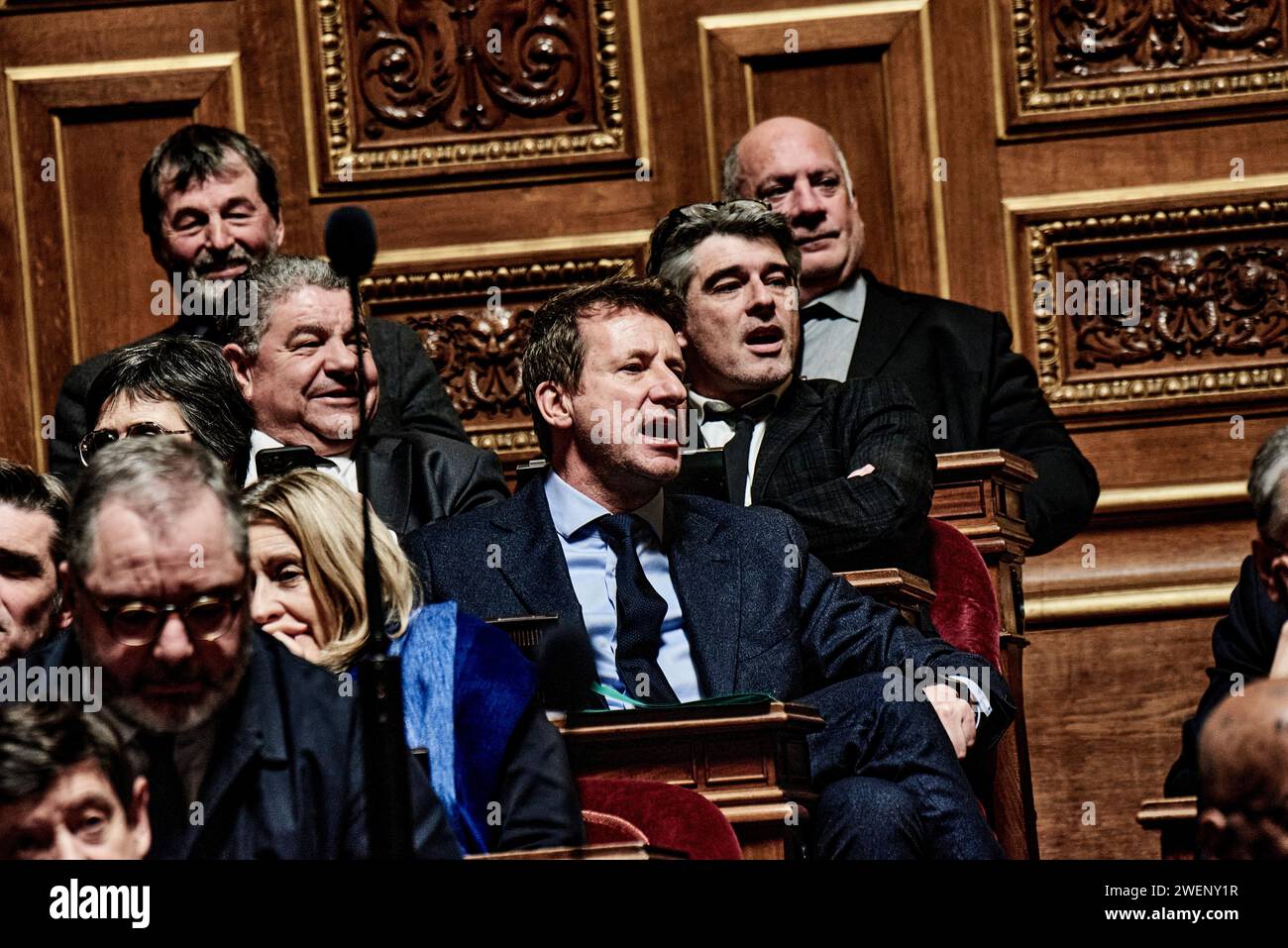 Paris, France. 24th Jan, 2024. Antonin Burat/Le Pictorium - Session of ...