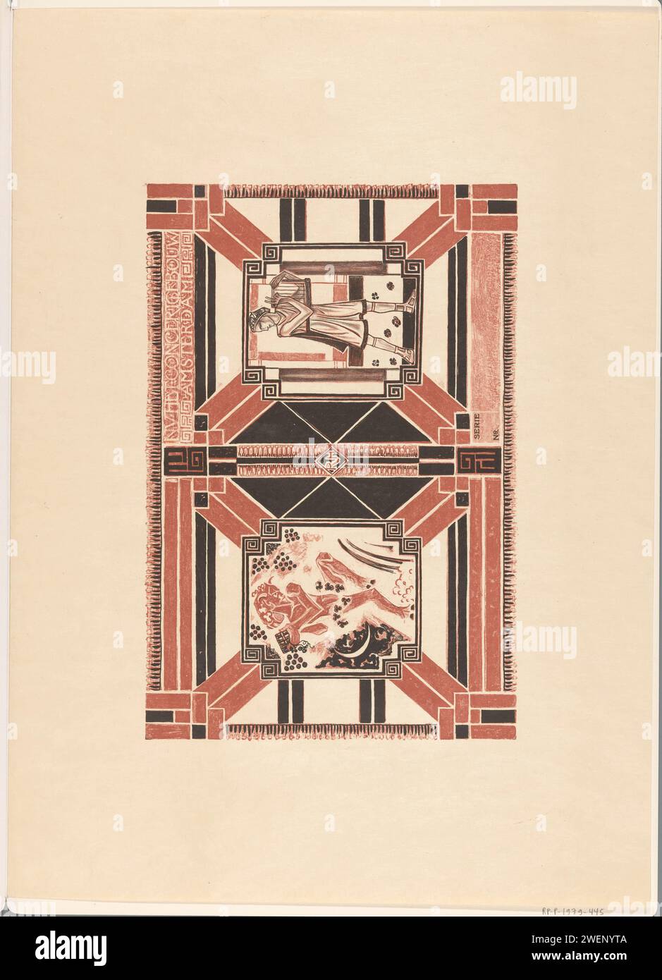 Cover design for: Program of the Concertgebouw Amsterdam, Richard ...