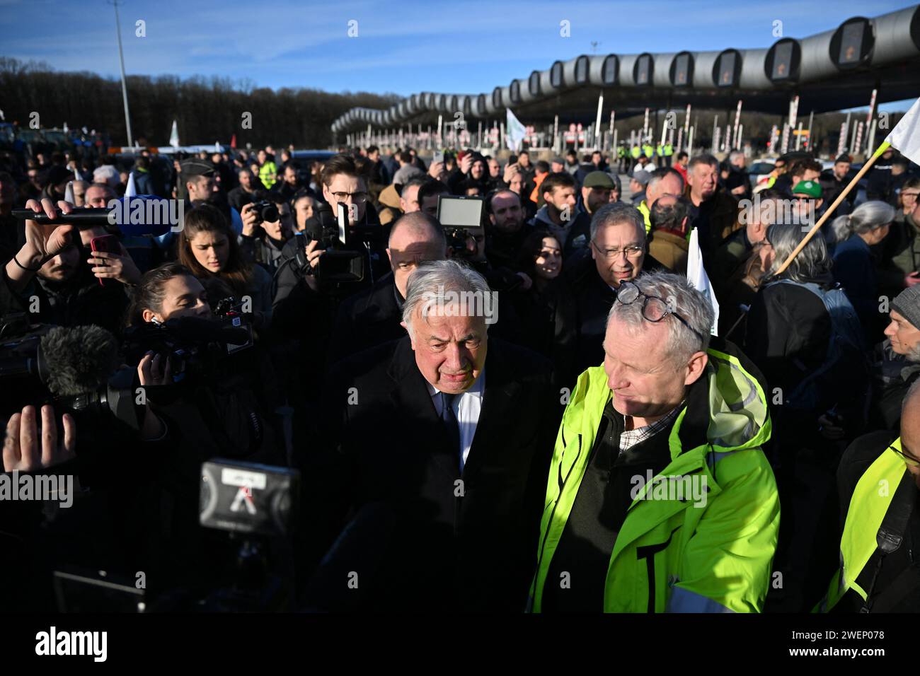 Saint Arnoult En Yvelines, France. 26th Jan, 2024. French Senate ...