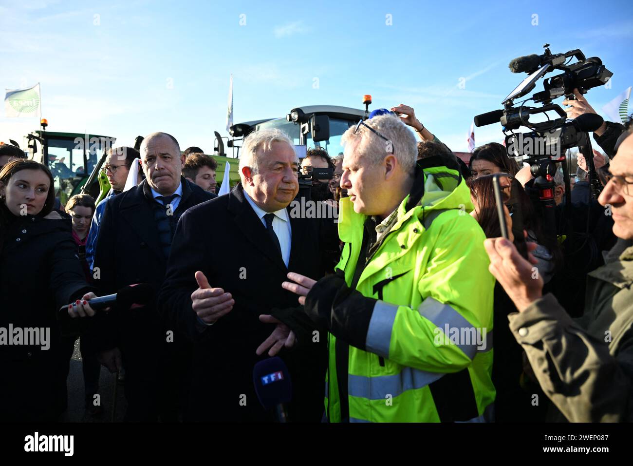 Saint Arnoult En Yvelines, France. 26th Jan, 2024. French Senate ...