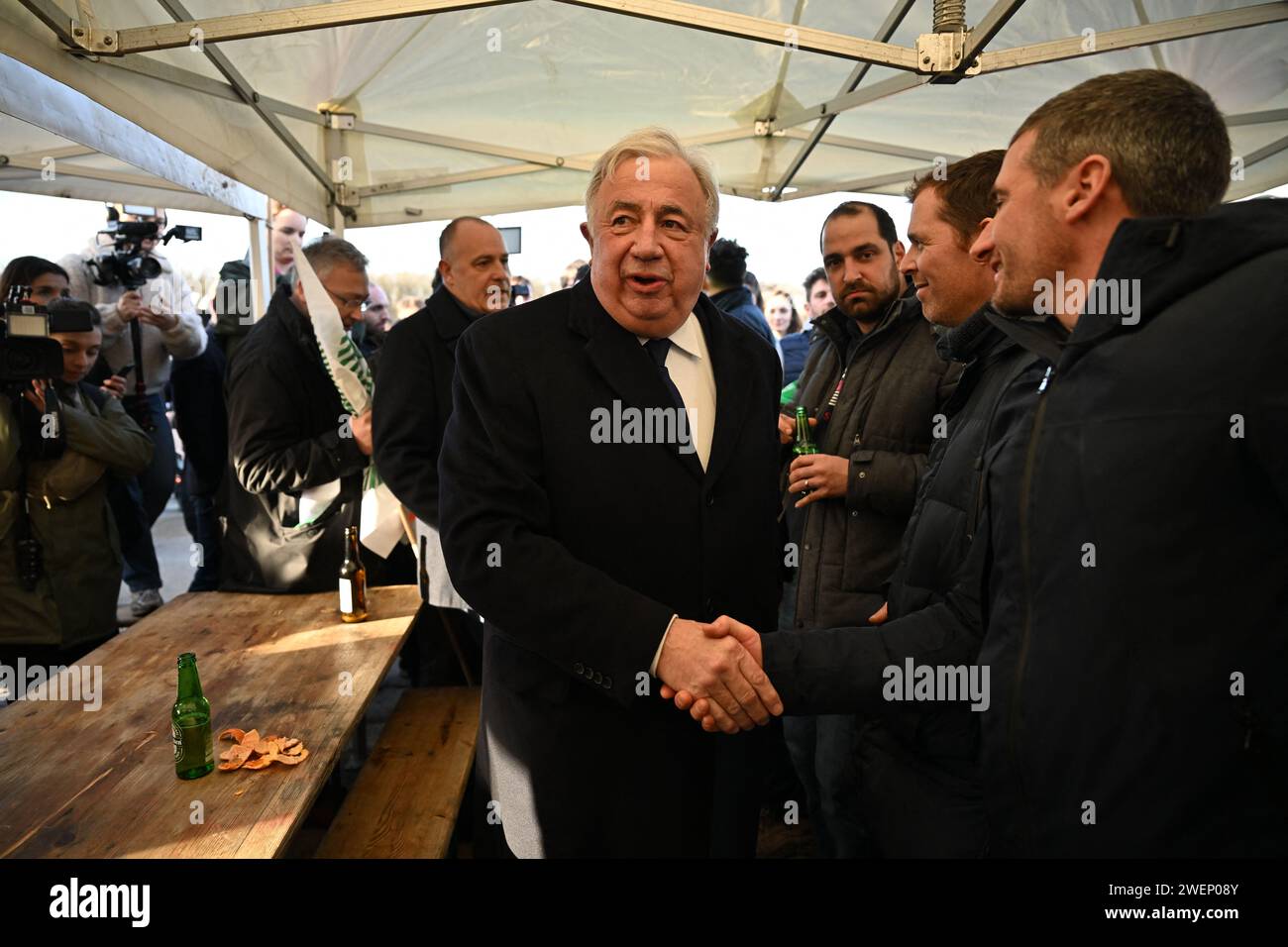 Saint Arnoult En Yvelines, France. 26th Jan, 2024. French Senate ...
