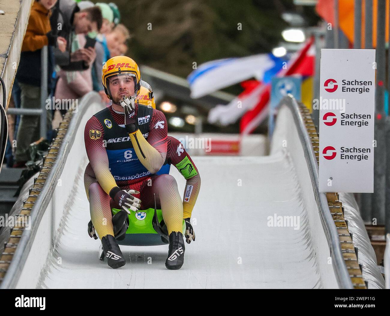 Altenberg, Germany. 26th Jan, 2024. Luge: World Championships Men's ...