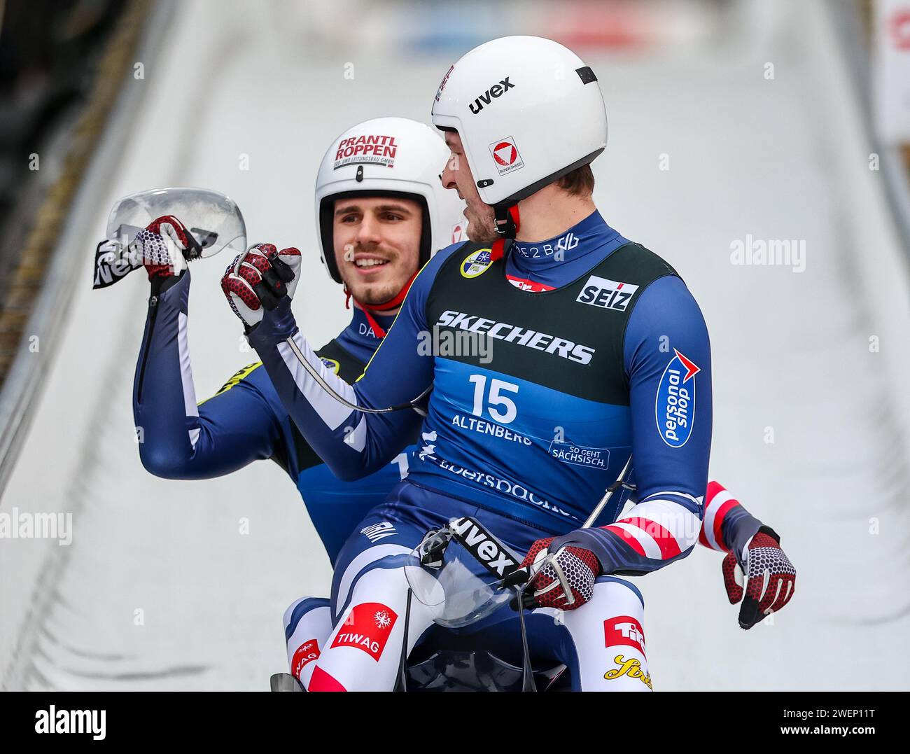 Altenberg, Germany. 26th Jan, 2024. Luge: World Championships Men's ...
