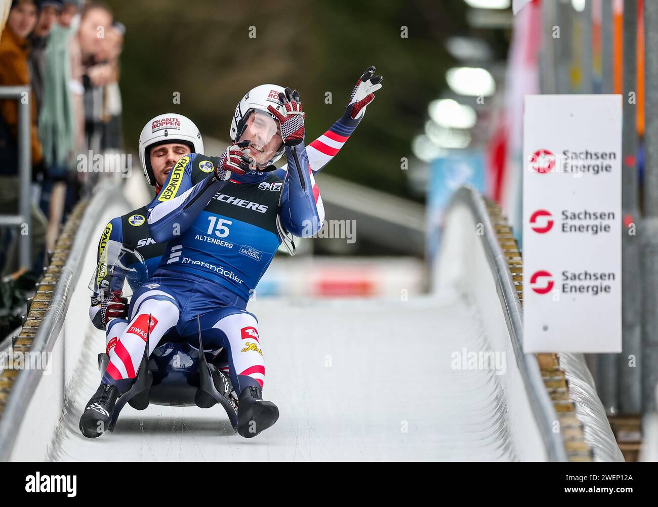 Altenberg, Germany. 26th Jan, 2024. Luge: World Championships Men's ...