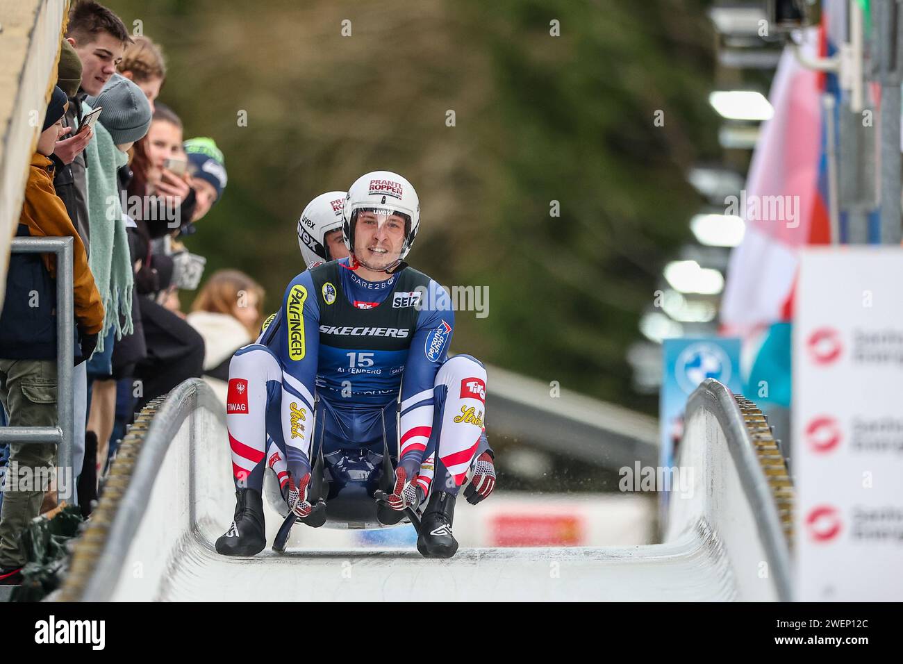 Altenberg, Germany. 26th Jan, 2024. Luge: World Championships Men's ...