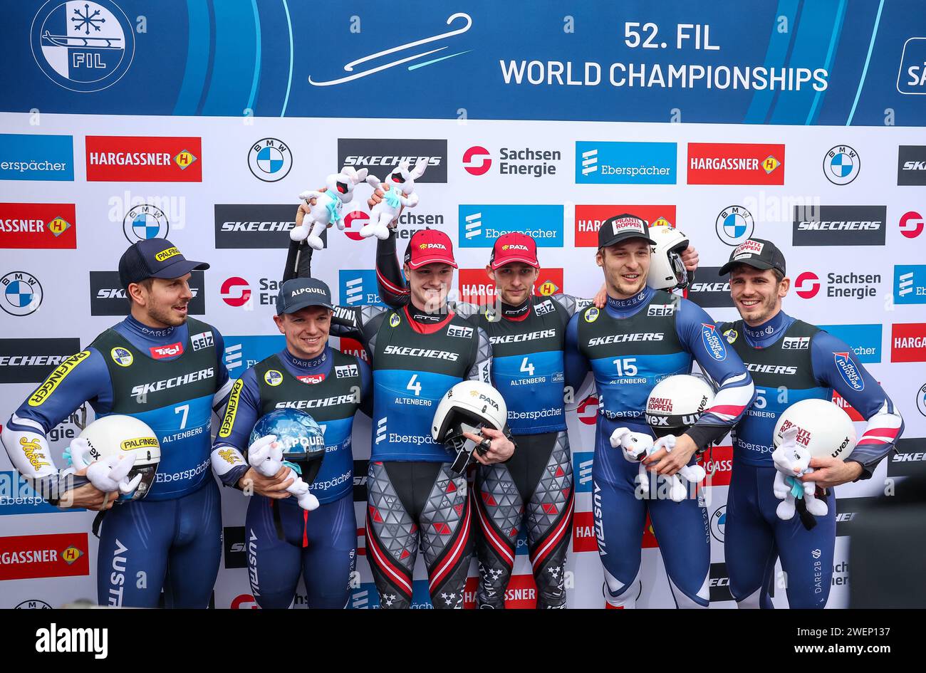 Altenberg, Germany. 26th Jan, 2024. Luge: World Championships Men's ...