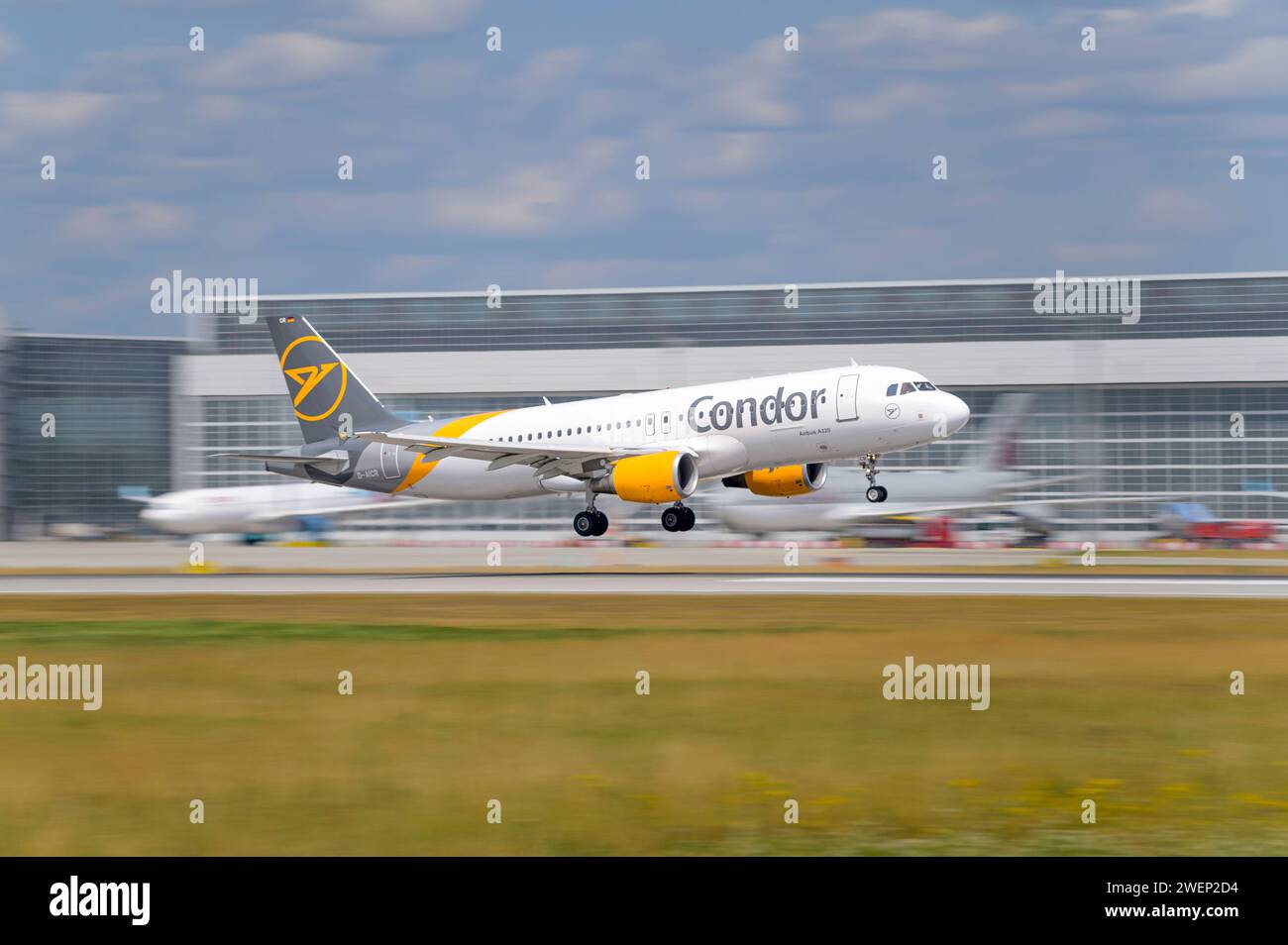 Condor Airbus A320-214 With D-AICR Aircraft Identification lands On The ...